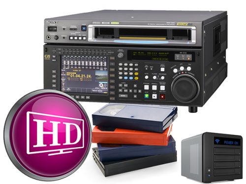 HDCAM/HDCAM-SR/D5 to HD